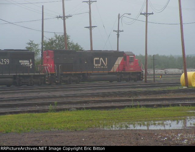 CN Power at Proctor Yard